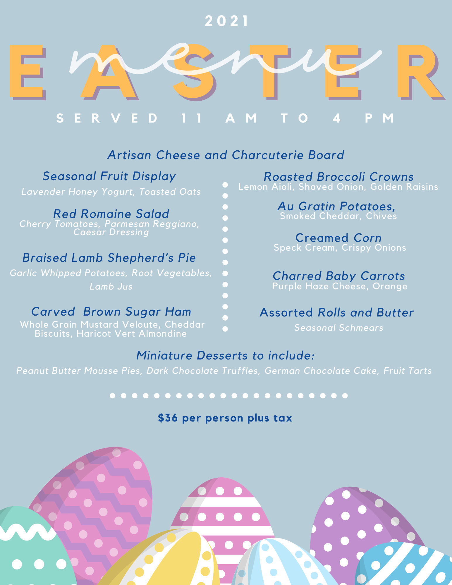 Easter 2021 | Ad Lib Craft Kitchen & Bar - Harrisburg, PA
